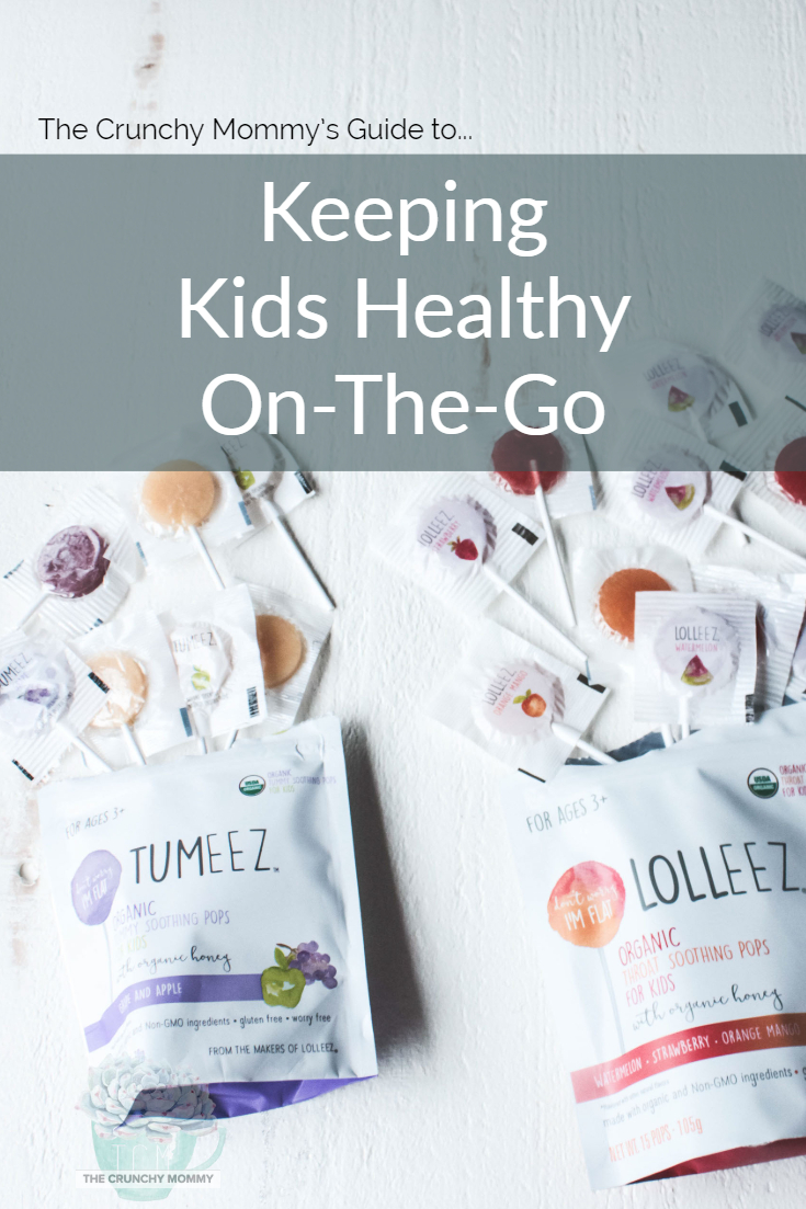 The Crunchy Mommy's Guide To Keeping Kids Healthy On-The-Go