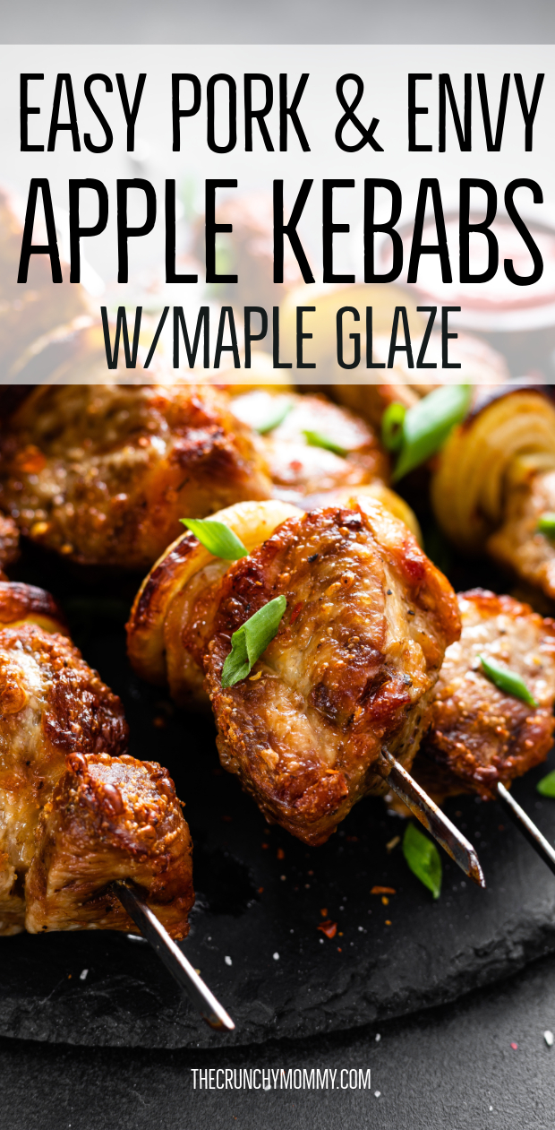 Grilled Pork & Envy Apple Kebab Recipe - Aaronica B. Cole
